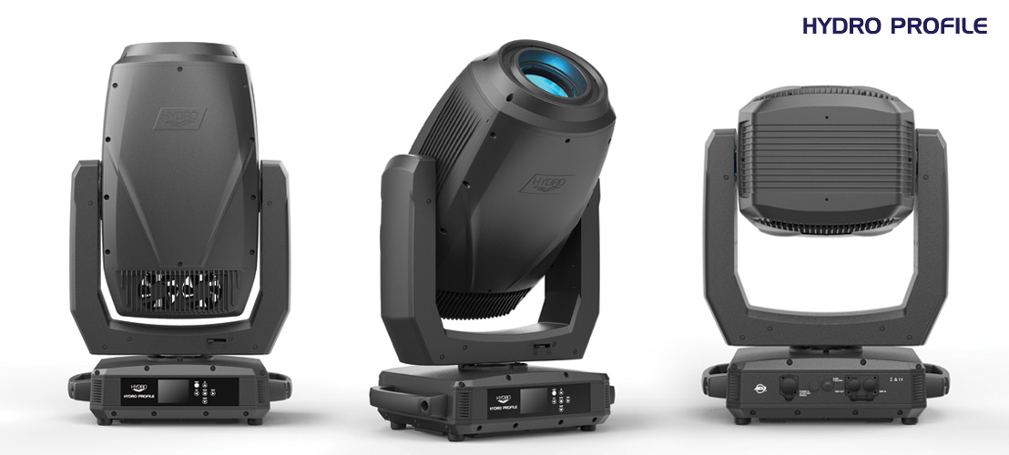 ADJ Expands Popular Hydro Series Of IP65 Rated Moving Head Fixtures with One Profile and Two ...