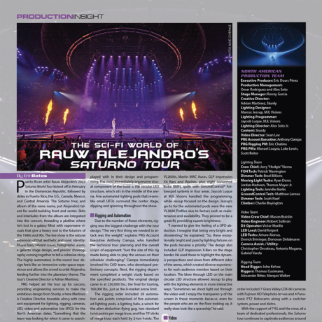 The Sci-Fi World of Rauw Alejandro’s ‘Saturno Tour’ – PLSN