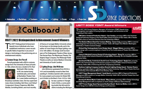 Stage Directions Callboard - March 2022 | PLSN