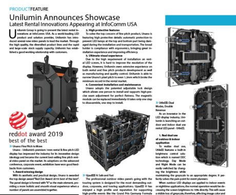 Unilumin Announces Showcase | PLSN